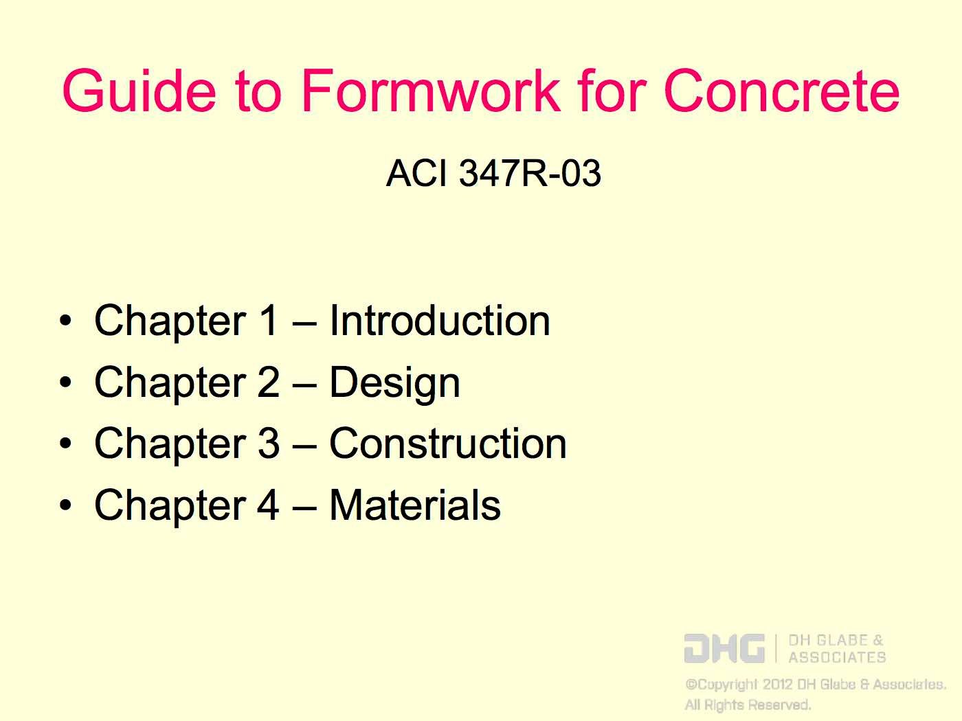 Formwork and Falsework Differences | DH Glabe & Associates
