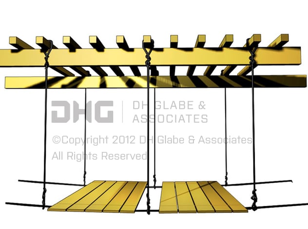 Catenary Scaffold Image | DH Glabe & Associates