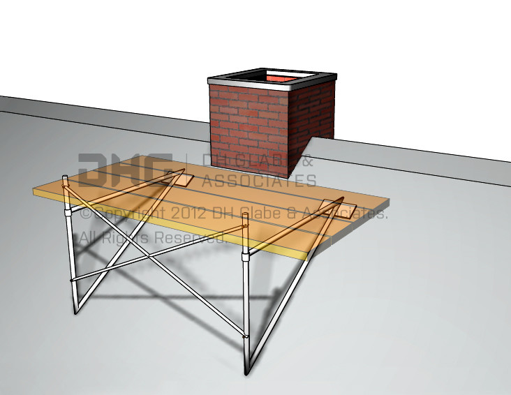 Chimney Bracket Image | DH Glabe & Associates