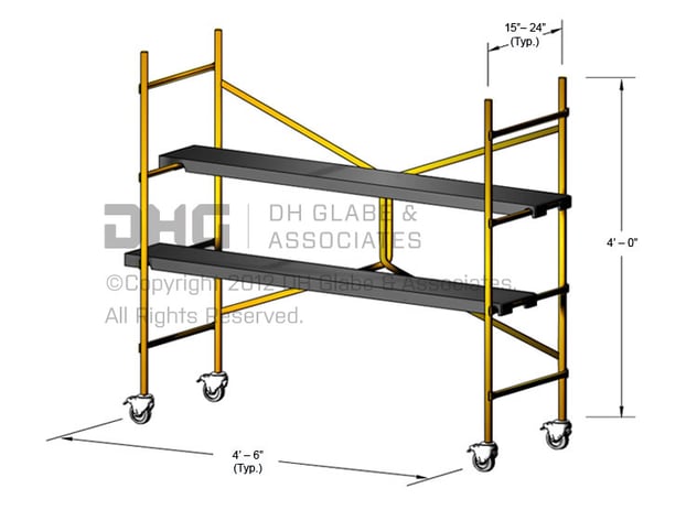 Mobile Work Stand | DH Glabe & Associates
