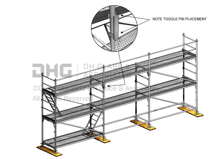 Modular Scaffold Image | DH Glabe & Associates